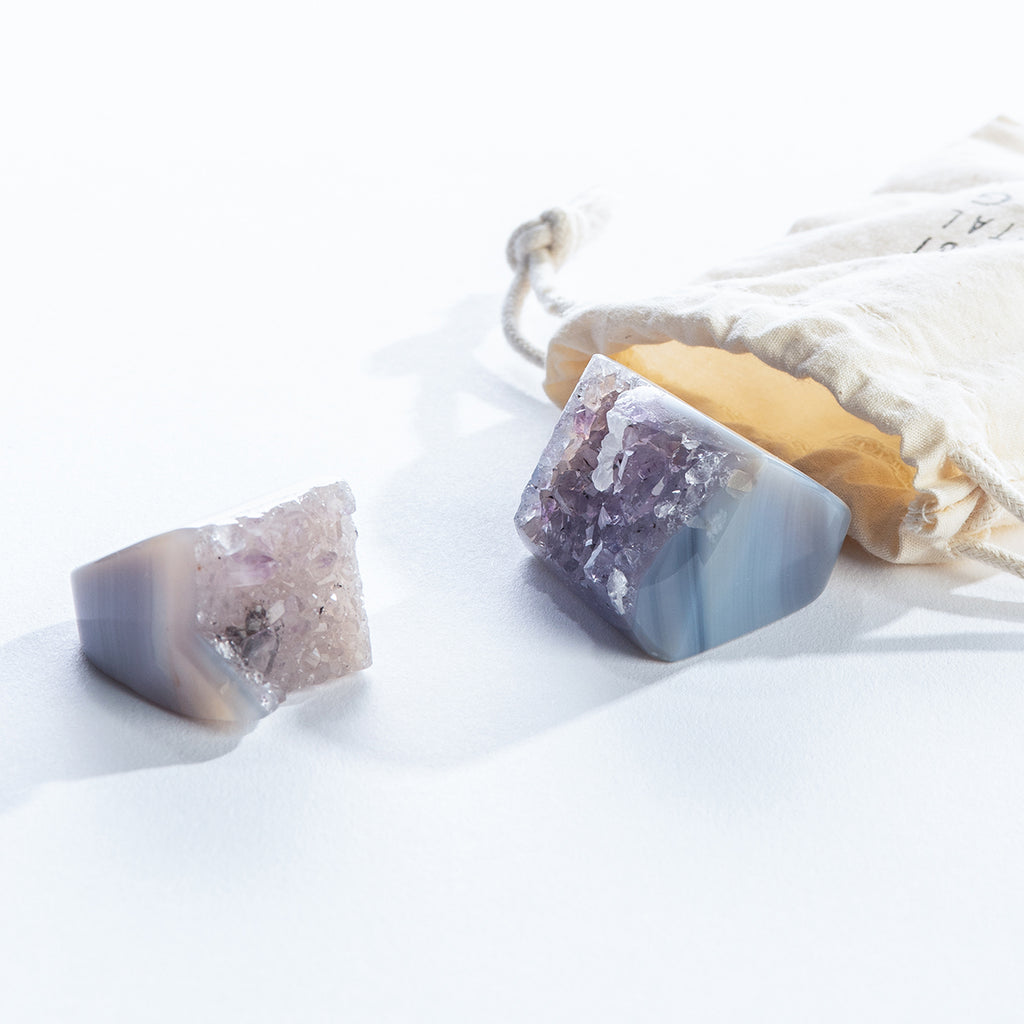 Amethyst Druze Ring – Jordan's Jungle